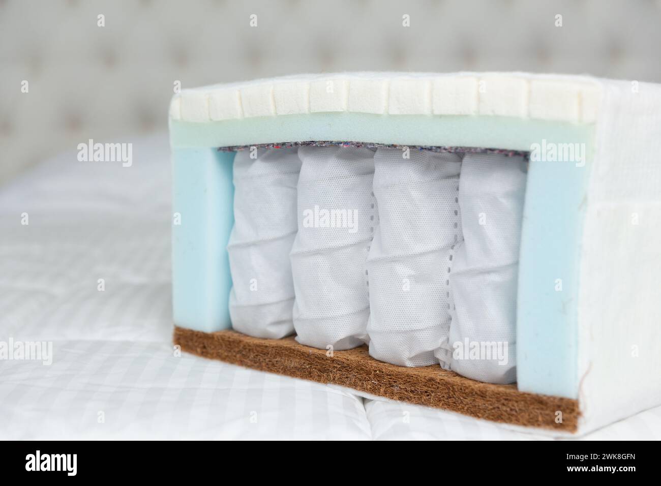 Orthopedic mattress cross section hi-res stock photography and images ...