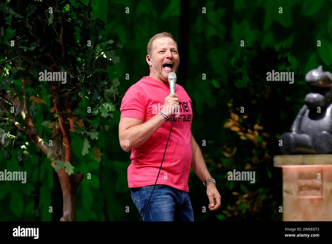 Comedian Mario Barth bei seiner Show in der Lanxess-Arena. Köln, 18.02. ...
