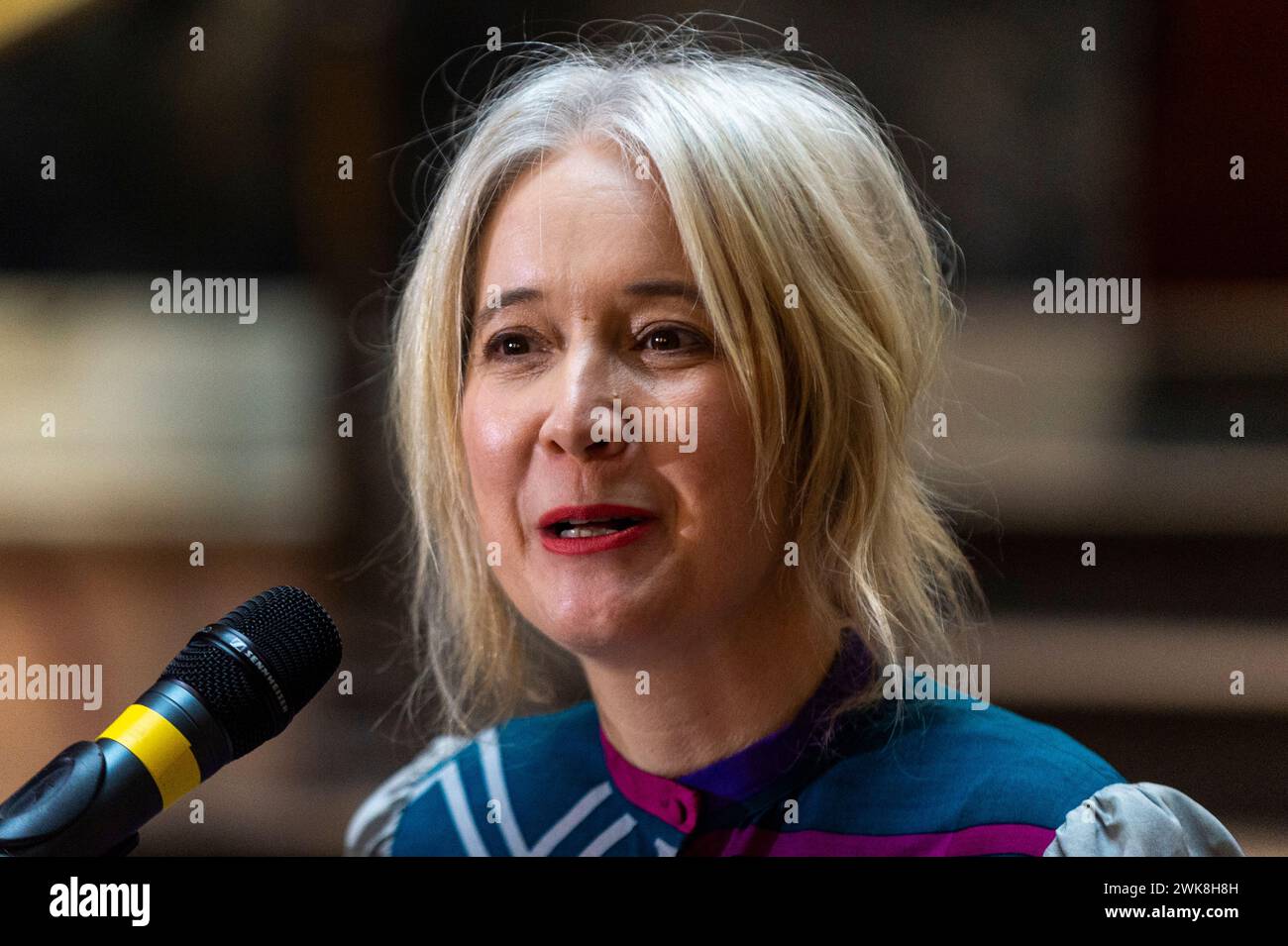 London, UK. 19 February 2024. Justine Simons OBE, Deputy Mayor for ...