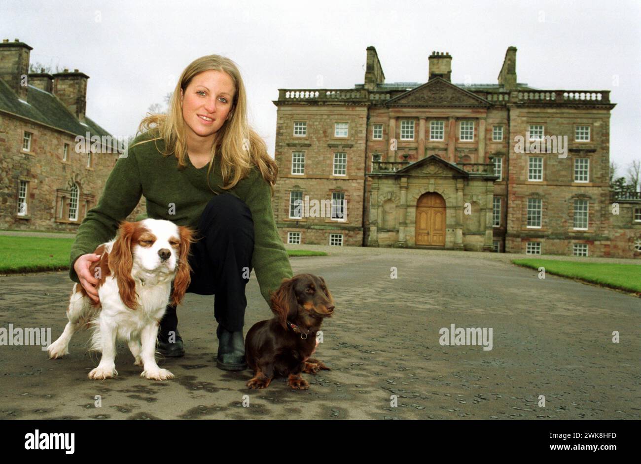 Henrietta Dundas-Bekker pictured at the family estate, Arniston House ...