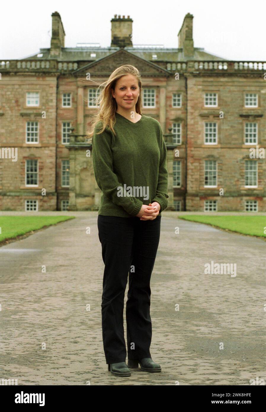 Henrietta Dundas-Bekker pictured at the family estate, Arniston House ...