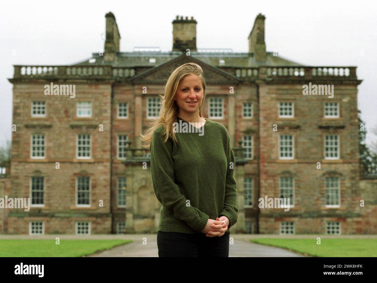 Henrietta Dundas-Bekker pictured at the family estate, Arniston House ...