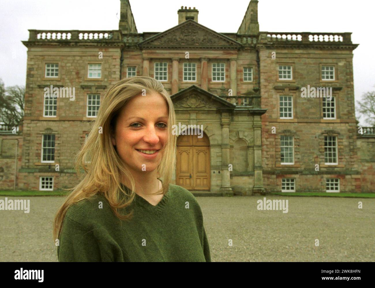 Henrietta Dundas-Bekker pictured at the family estate, Arniston House ...