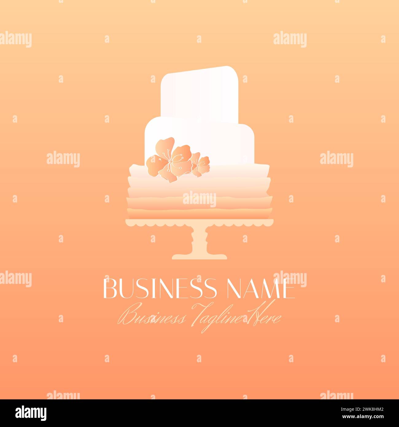 Elegant bakery logo hi-res stock photography and images - Alamy