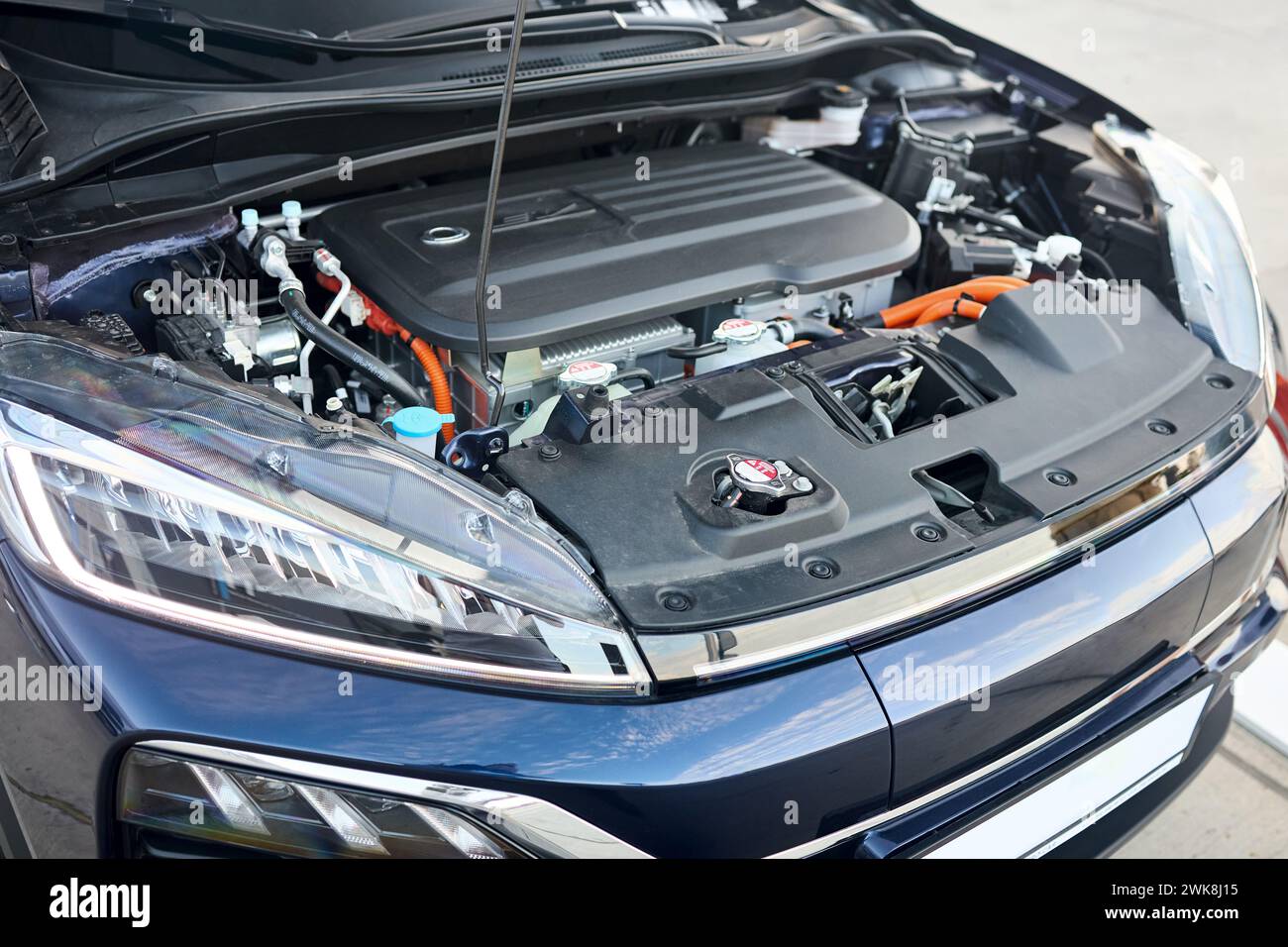 Berlin, Germany - August 20, 2022: Dongfeng Honda Siming MNV Sport EV ...