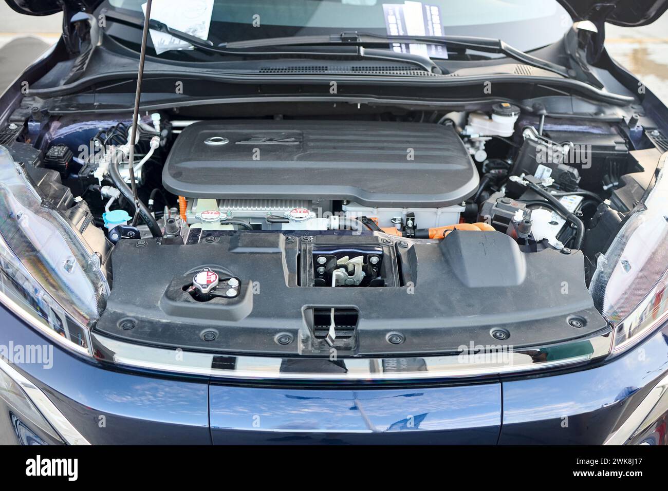 Berlin, Germany - August 20, 2022: Dongfeng Honda Siming MNV Sport EV ...