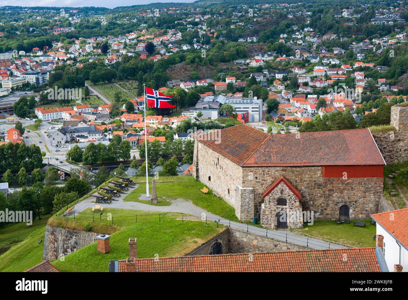 Fortress Fredriksten in Halden, Norway Stock Photo - Alamy