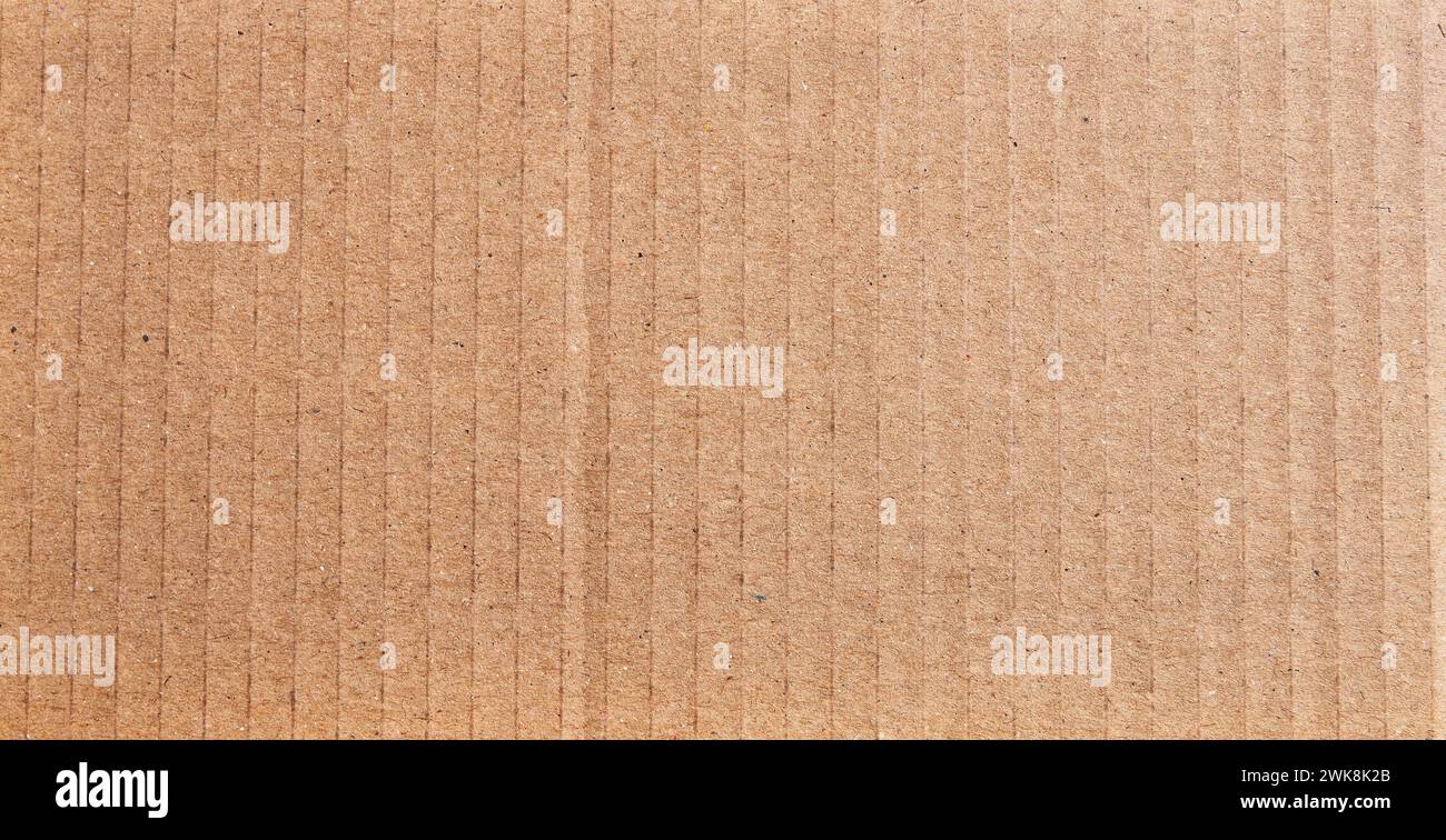 Brown cardboard carton material texture background Stock Photo - Alamy