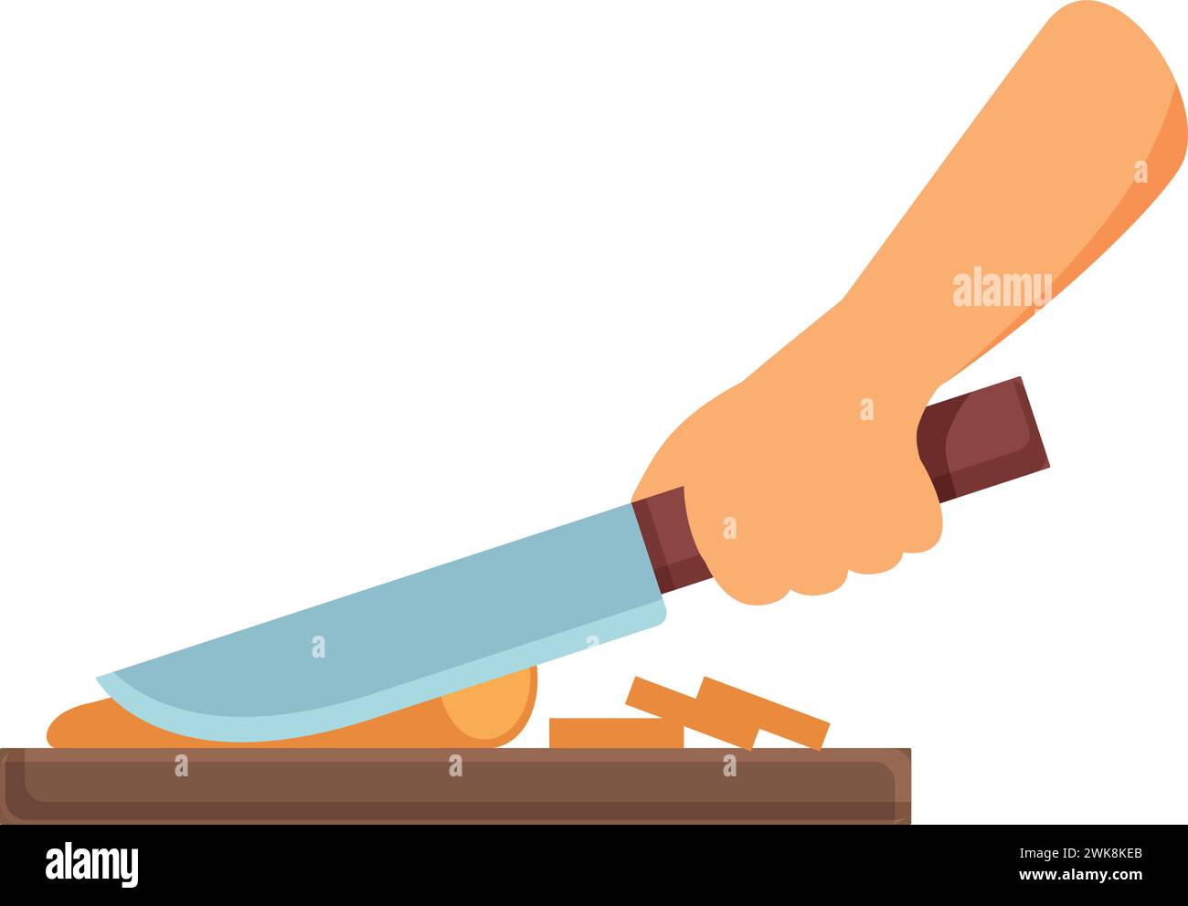 Pasta cooking wooden spoon Stock Vector Images - Alamy