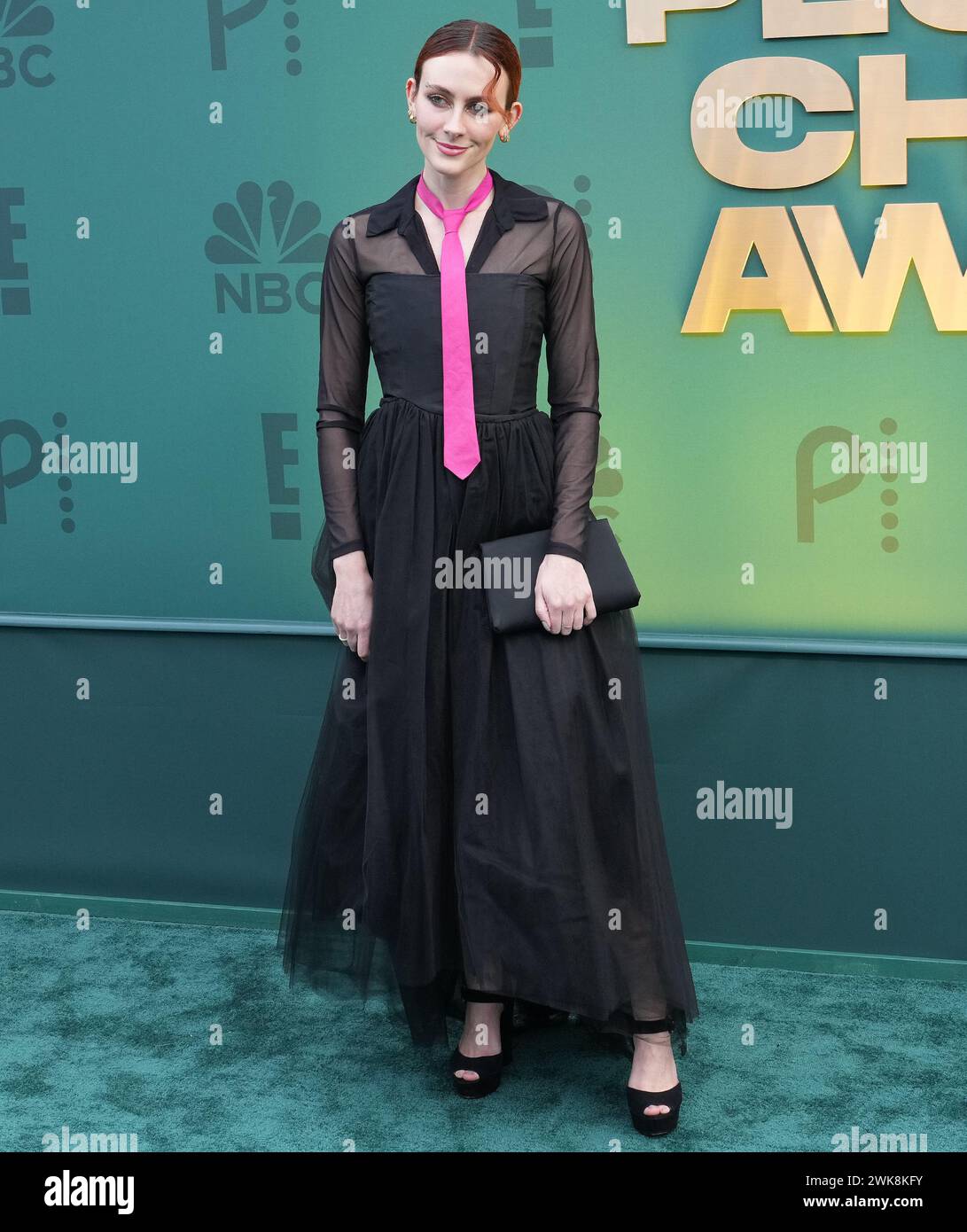 Los Angeles, USA. 18th Feb, 2024. Michaela Jill Murphy walking on the ...