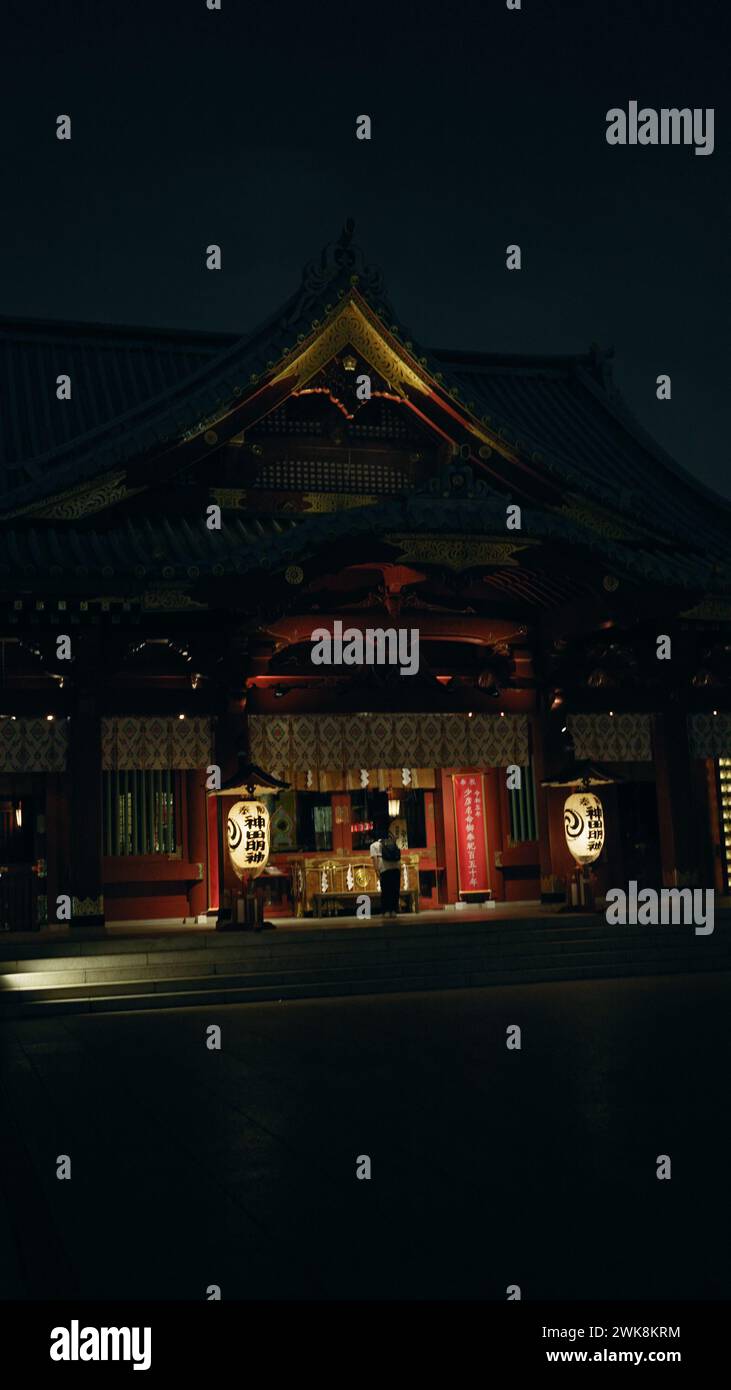 Nopeople's mystical japanese temple night escapade amidst tokyo's ...