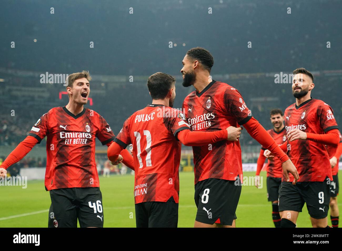 Foto Spada/LaPresse 15 Febbraio 2024 - Milano , Italia - sport, calcio ...