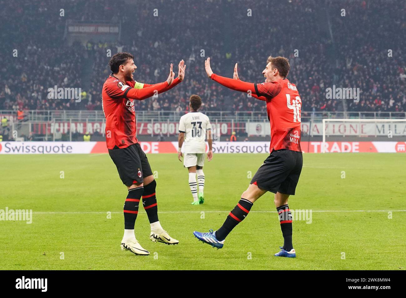 Foto Spada/LaPresse 15 Febbraio 2024 - Milano , Italia - sport, calcio ...