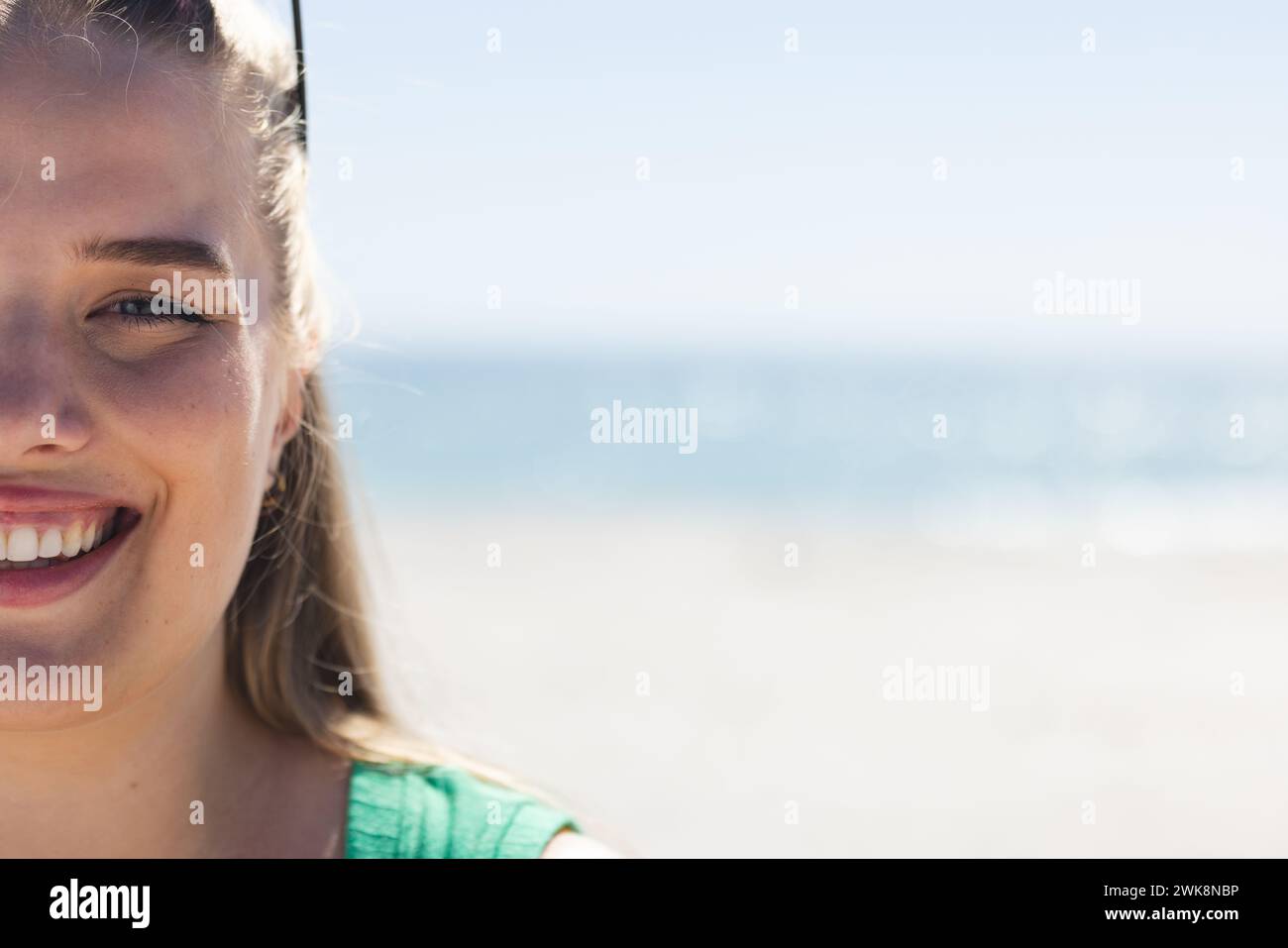 Plus size woman beach hi-res stock photography and images - Alamy