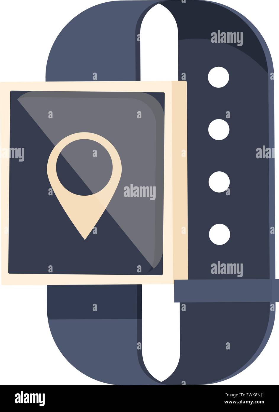 Smart watch gps control icon cartoon vector. Laptop lesson. Media safe ...