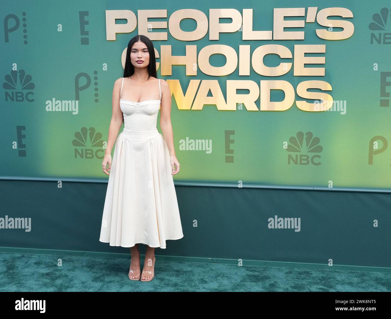 Los Angeles, USA. 18th Feb, 2024. Aisha Potter walking on the red ...