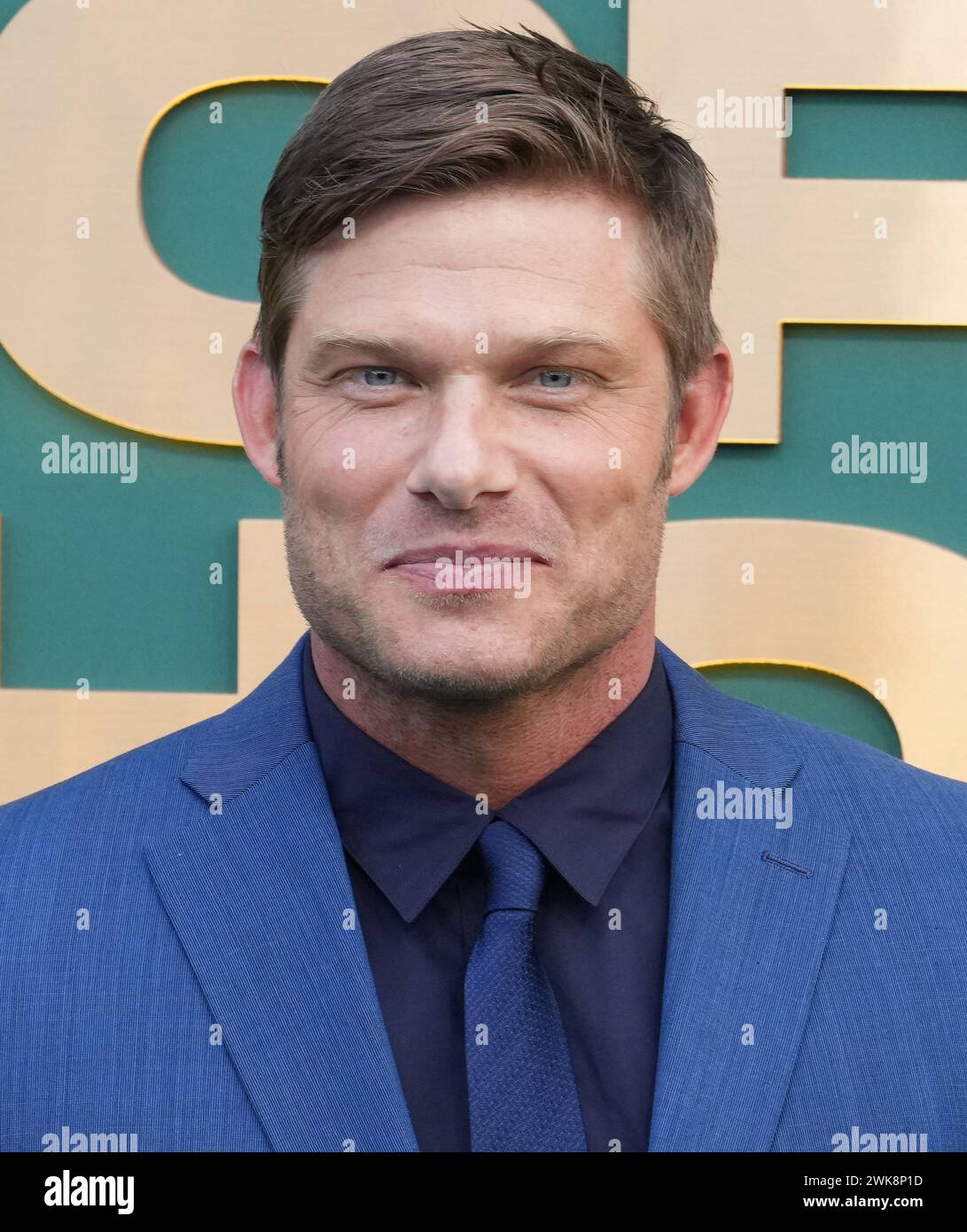 Los Angeles, USA. 18th Feb, 2024. Chris Carmack walking on the red ...