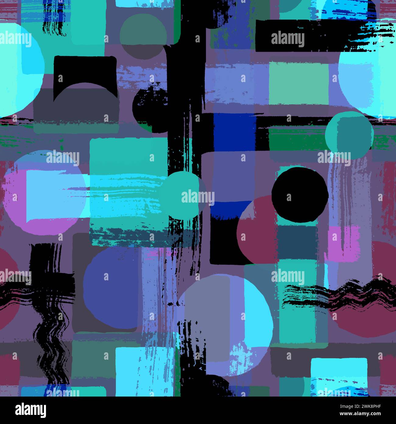 Modern squares and circles hi-res stock photography and images - Alamy