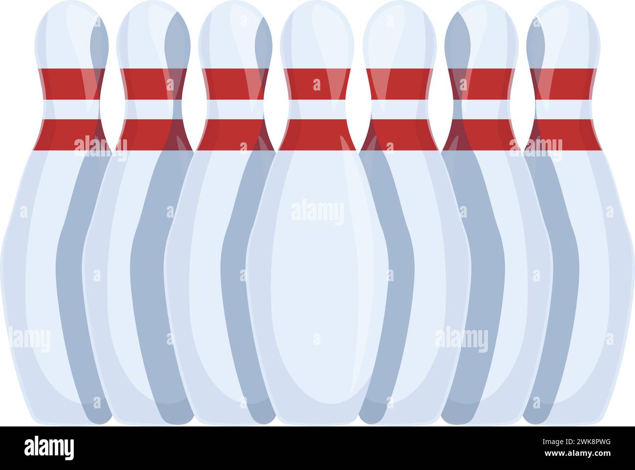 Motion skittles game icon cartoon vector. Shot recreation. Strike fun ...