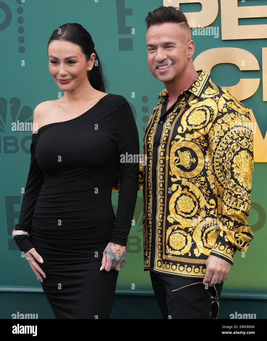 Los Angeles, USA. 18th Feb, 2024. (L-R) Jenni "JWoww" Farley and ...