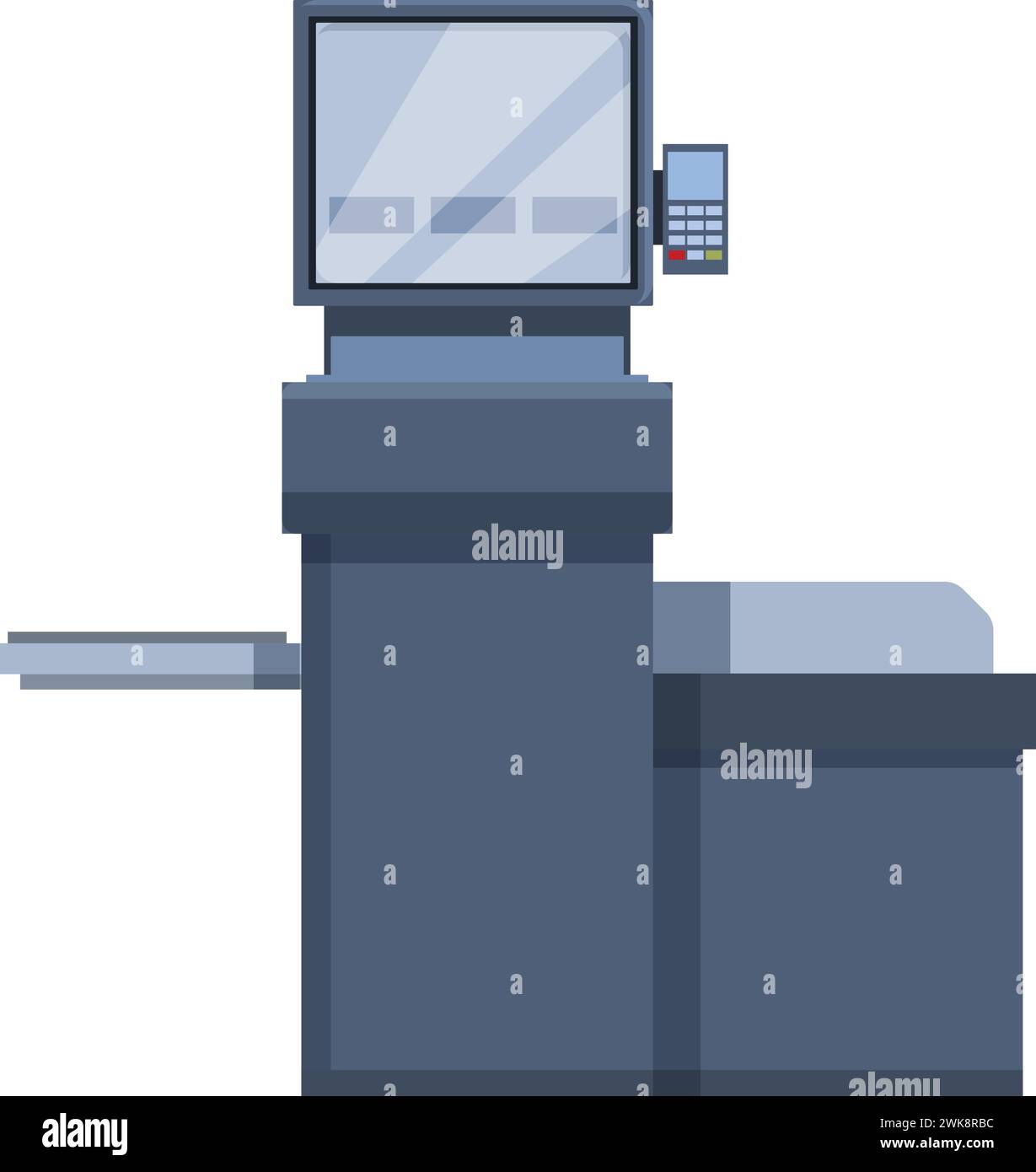 Self service touch screen food Cut Out Stock Images & Pictures - Alamy