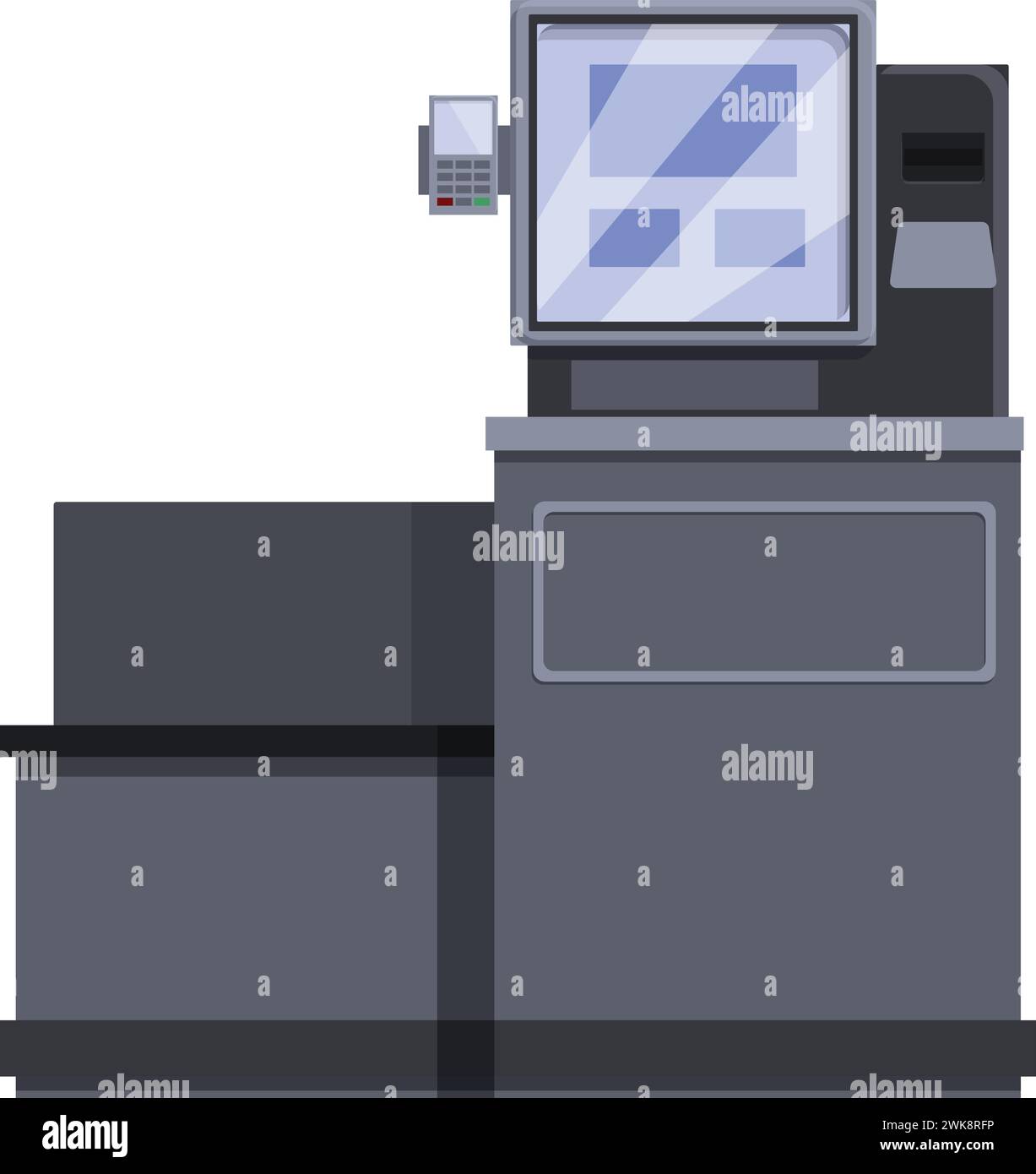 Grocery checkout display Stock Vector Images - Alamy