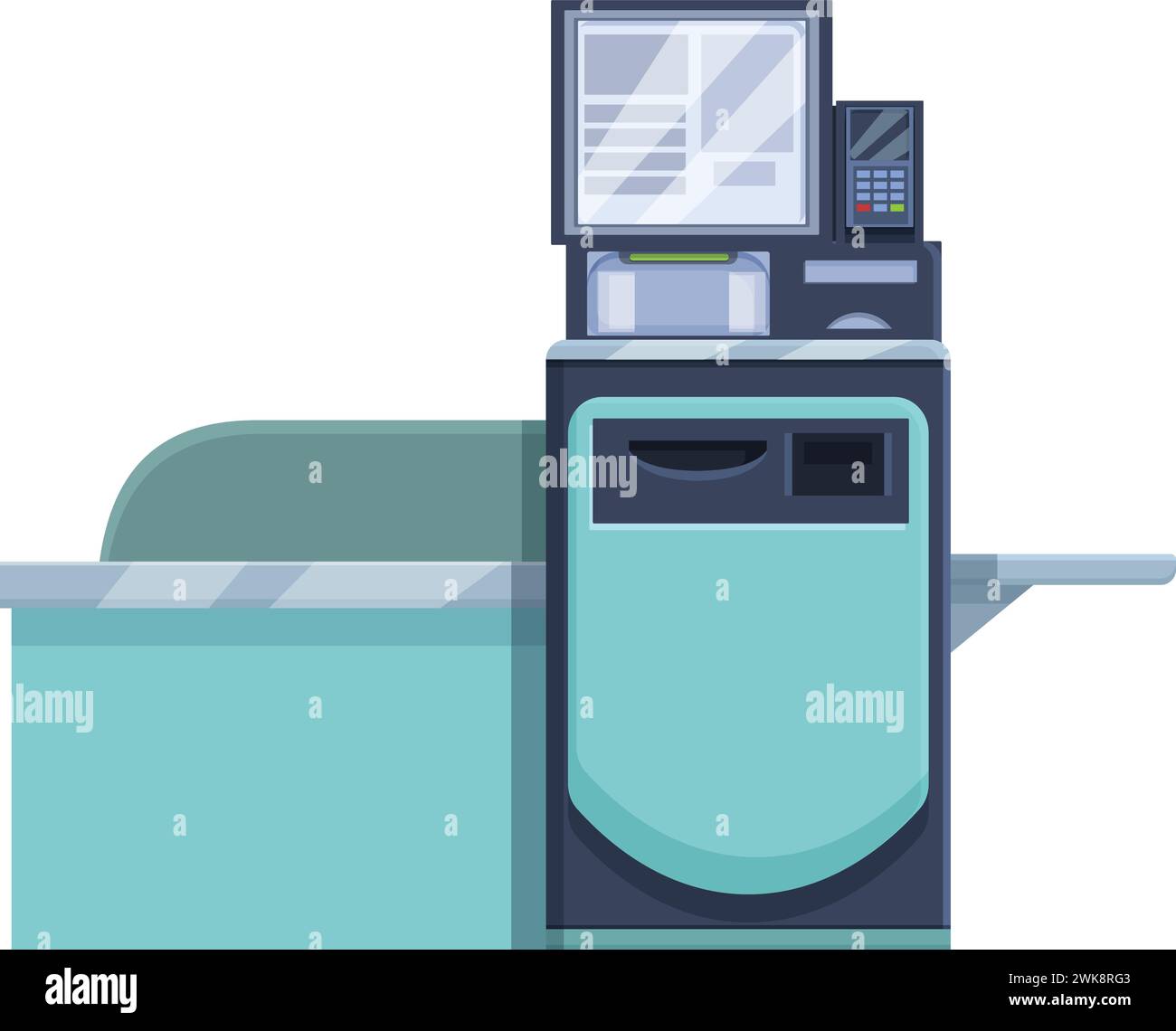 Cash register icon point Cut Out Stock Images & Pictures - Alamy