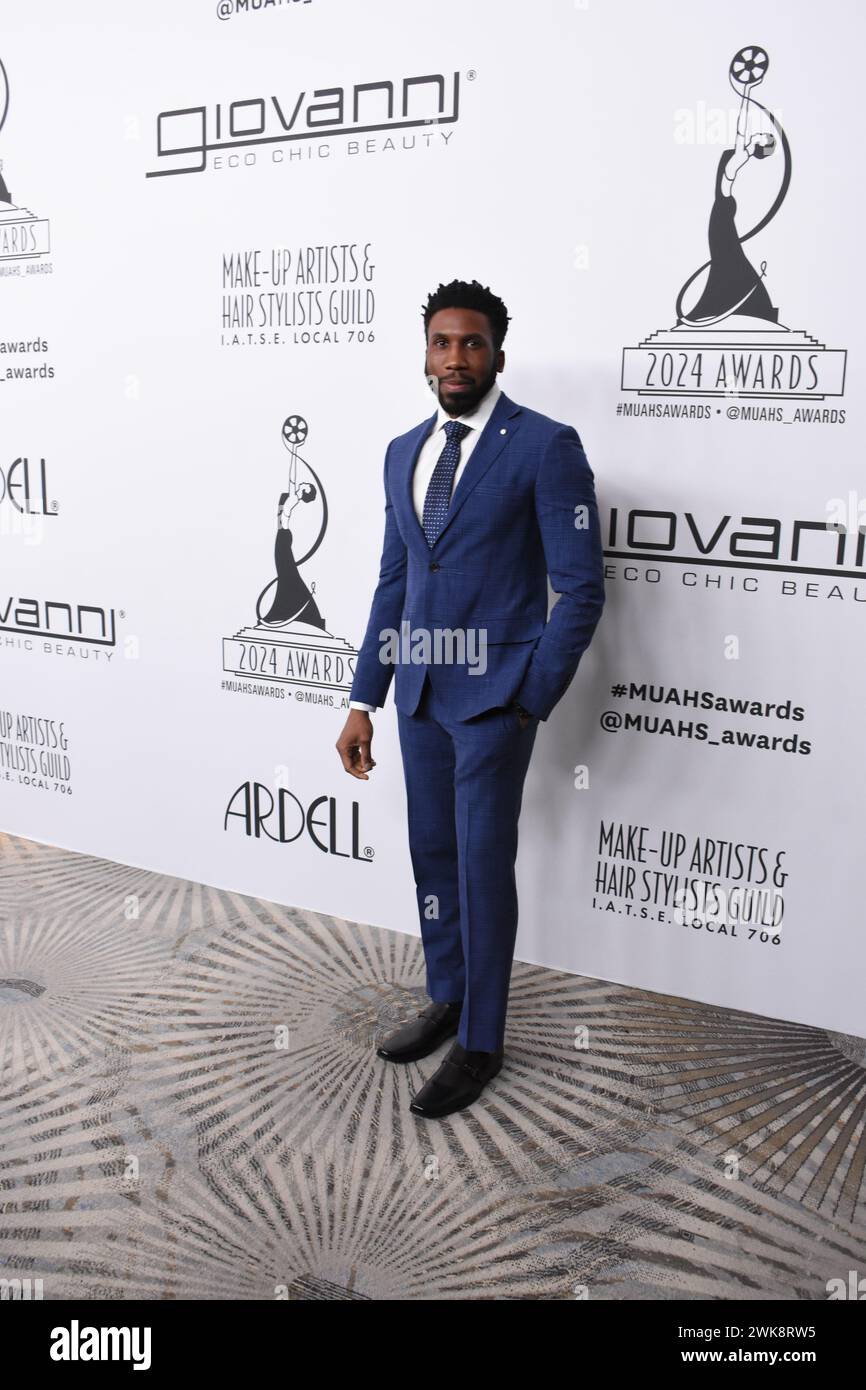 Beverly Hills, California, USA 18th February 2024 Actor Nyambi Nyambi ...