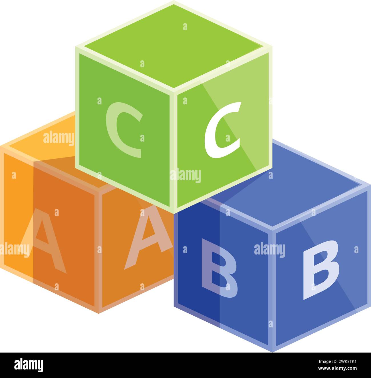 Toy wooden blocks icon cartoon vector. Learn shape. Castle baby fun ...