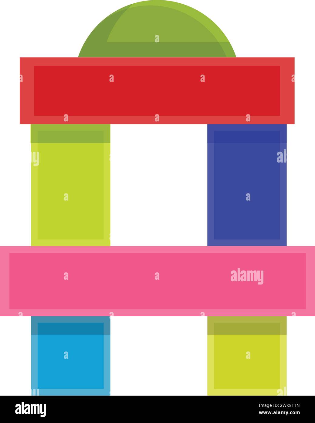 Design object blocks icon cartoon vector. Brick game. Piece play shape ...