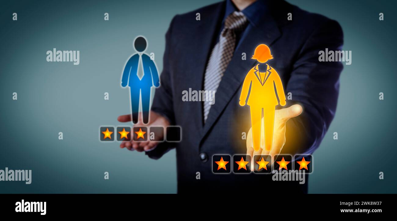 Talent review hi-res stock photography and images - Alamy