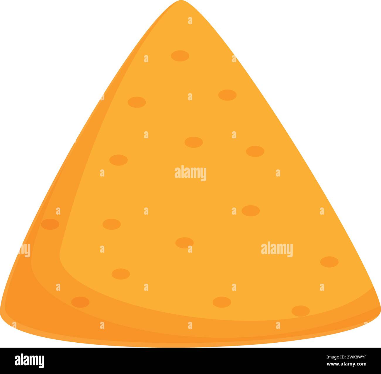 Party taco nachos icon cartoon vector. Food restaurant. Menu meal Stock ...