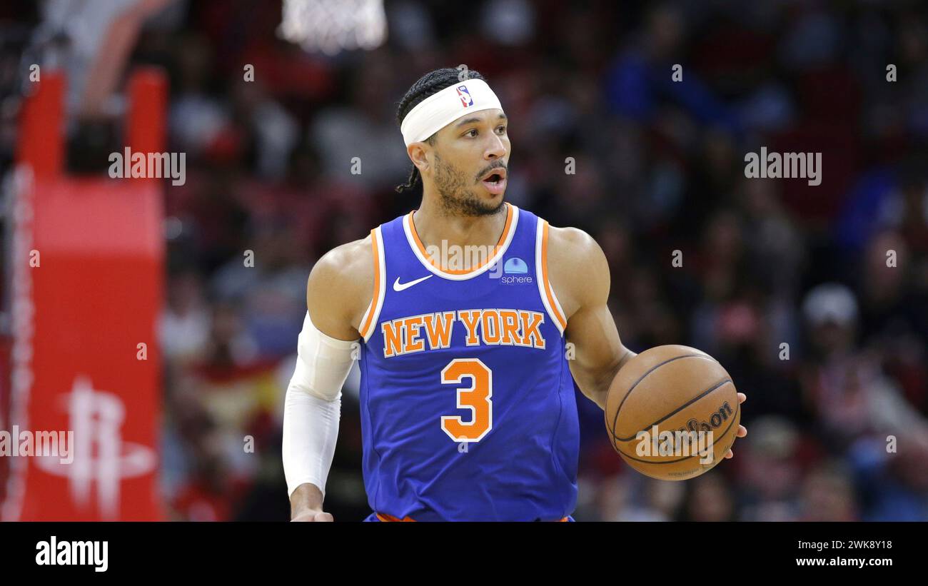 New York Knicks guard Josh Hart during the first half of an NBA ...