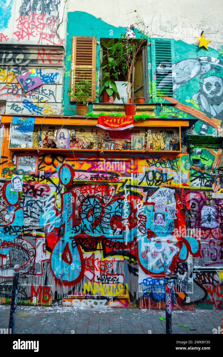 Paris, France, Close up View, Graphic Art, Street Scenes, Street Art ...