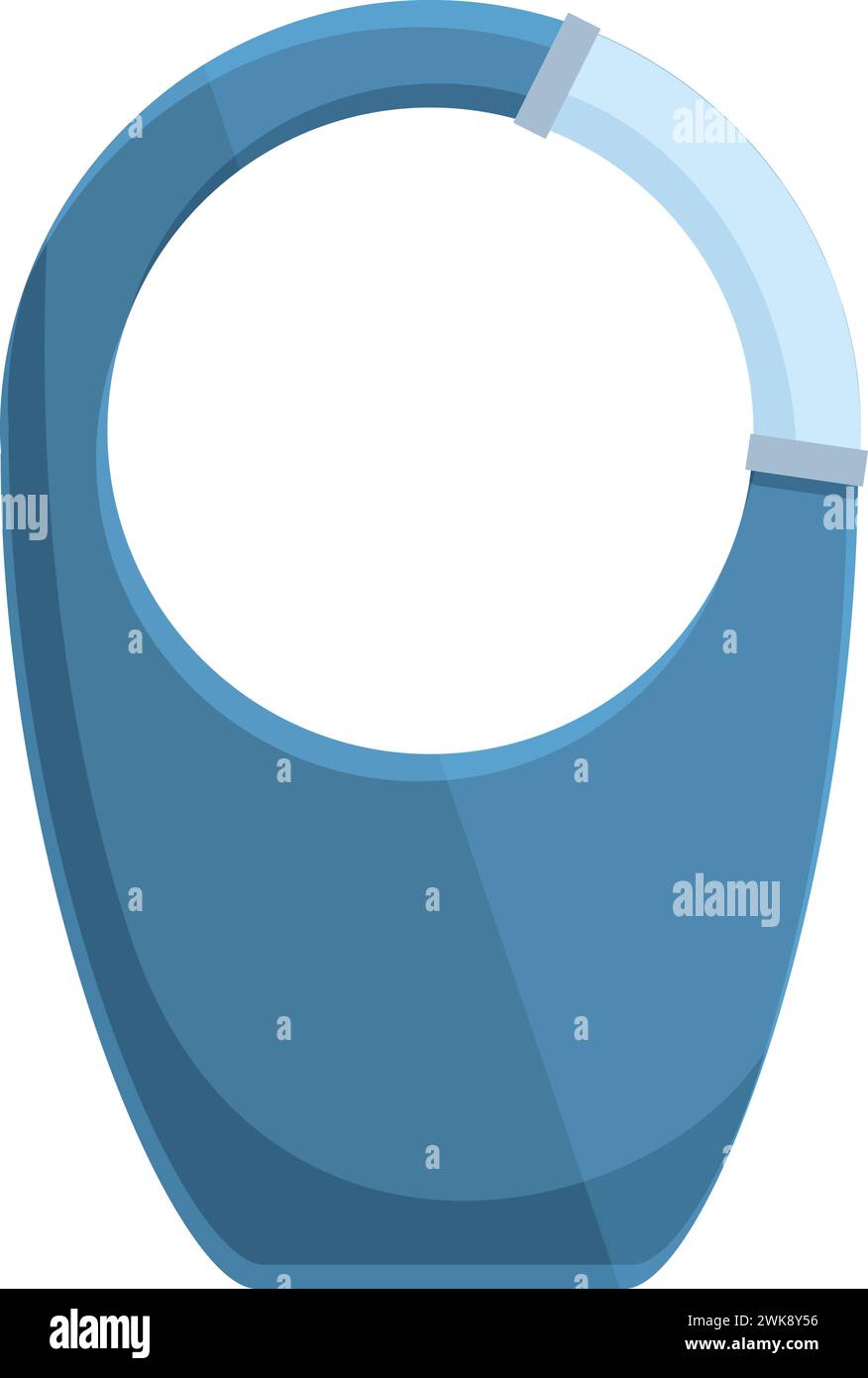 Clasp clip icon cartoon vector. Element tool. Safety lock equipment ...