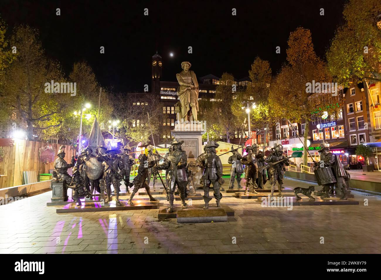 Rembrandtplein amsterdam holland hi-res stock photography and images ...