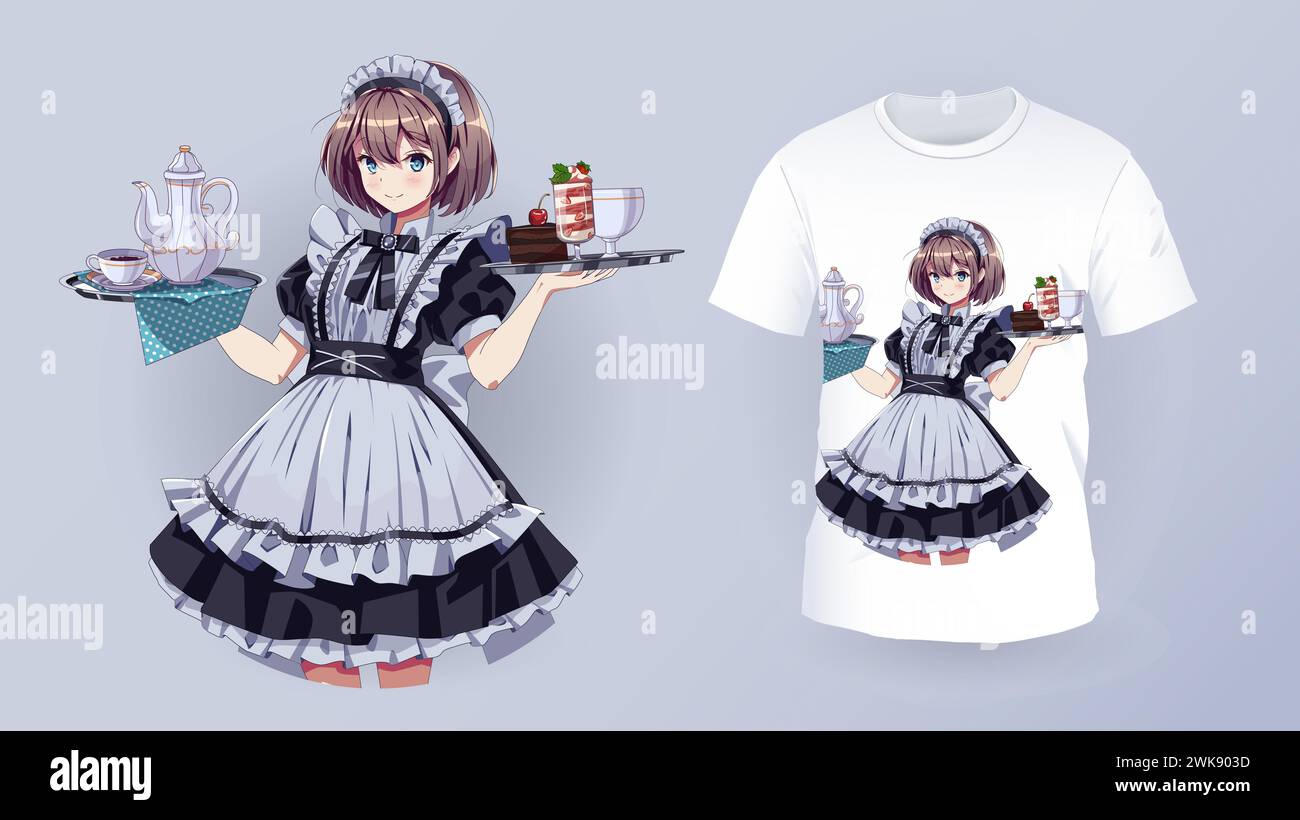 Japanese Maid Cafe Food Clipart