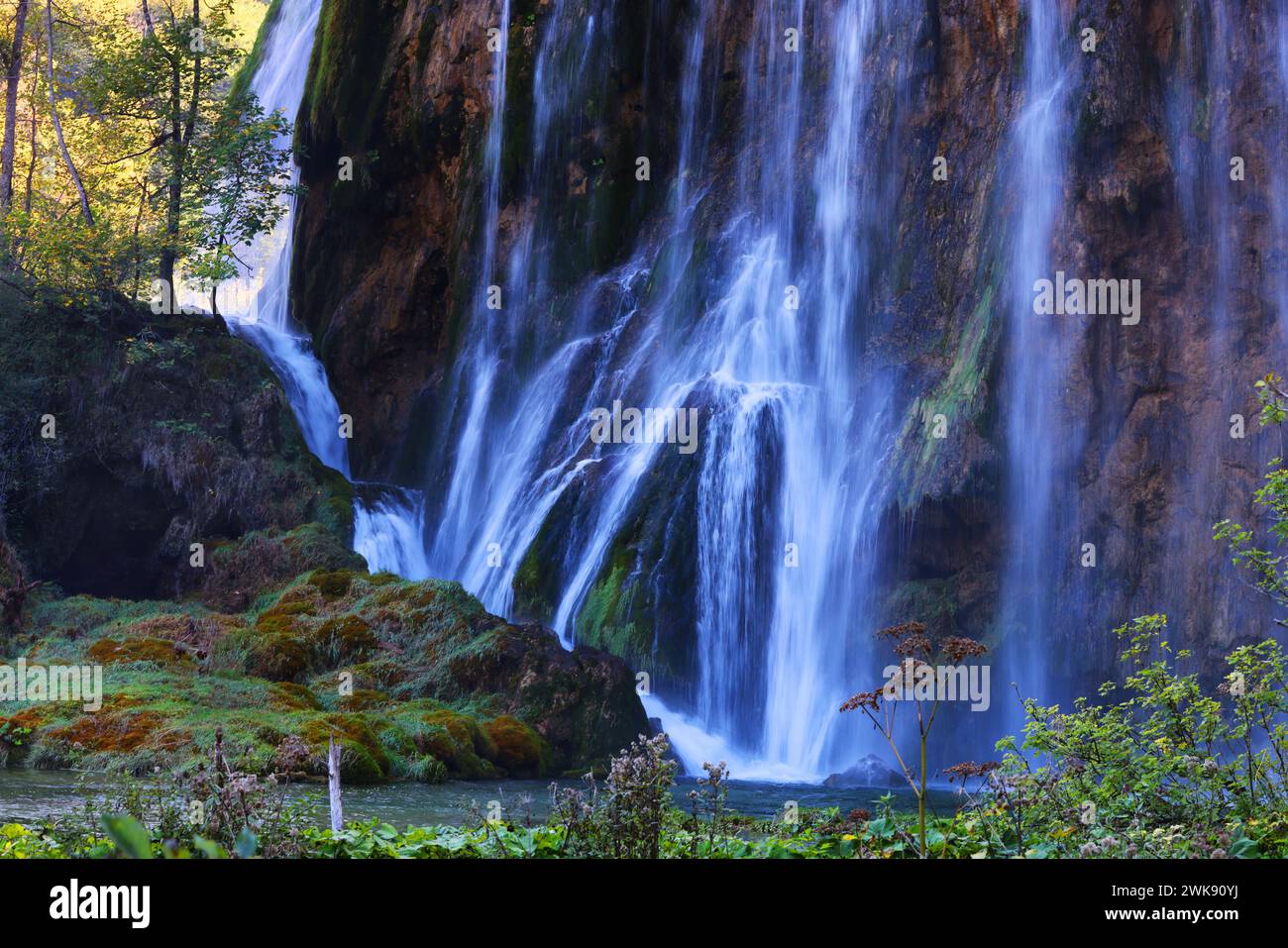 Plitvicer Seen, Wasserfall, Plitvice, Kroatien, Plitvice Nationalpark, Plitvice Lake ...