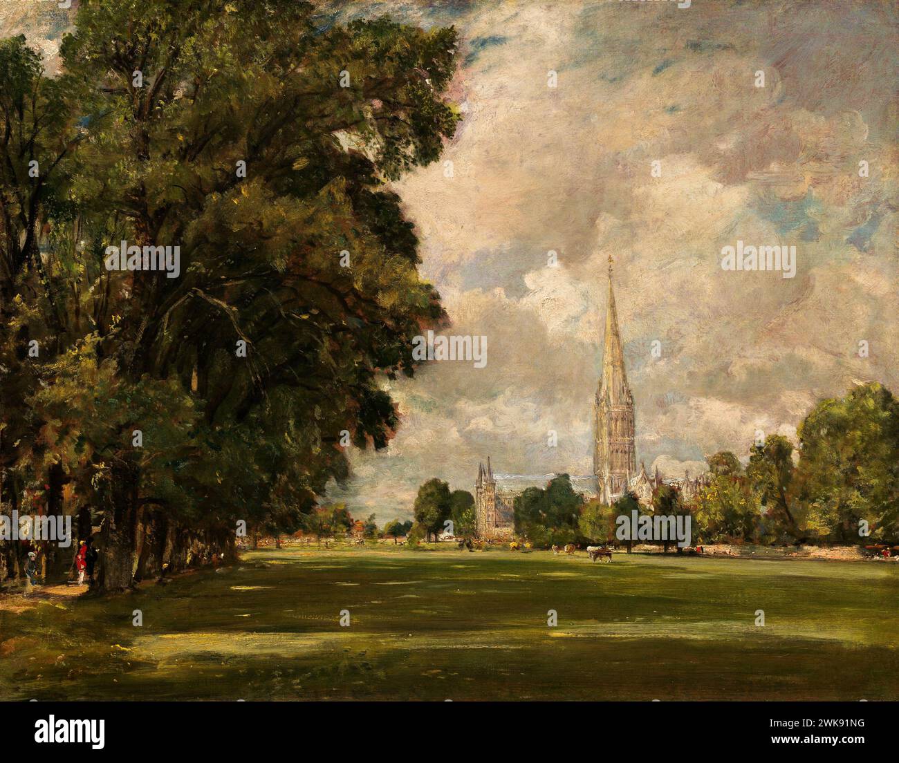 John constable salisbury cathedral hi-res stock photography and images ...