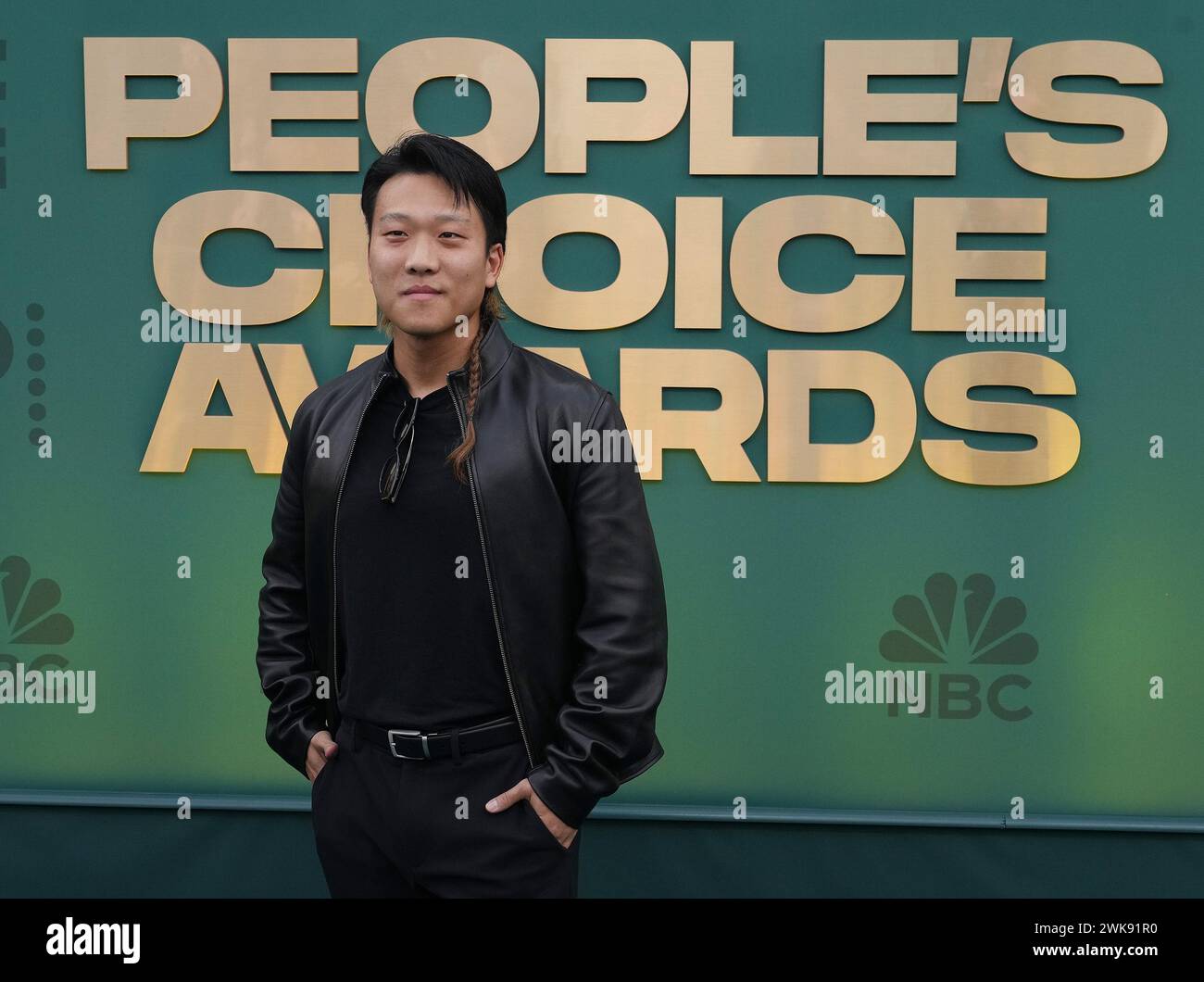Los Angeles, USA. 18th Feb, 2024. Joon Lee walking on the red carpet at ...
