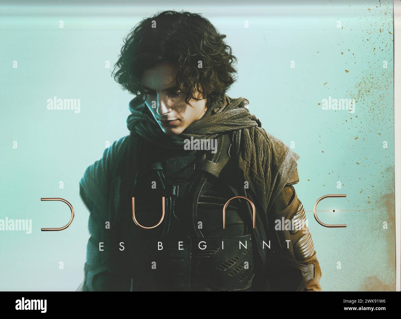 Dune (Warner Bros., 2021). Film Poster, Starring Timothée Chalamet ...