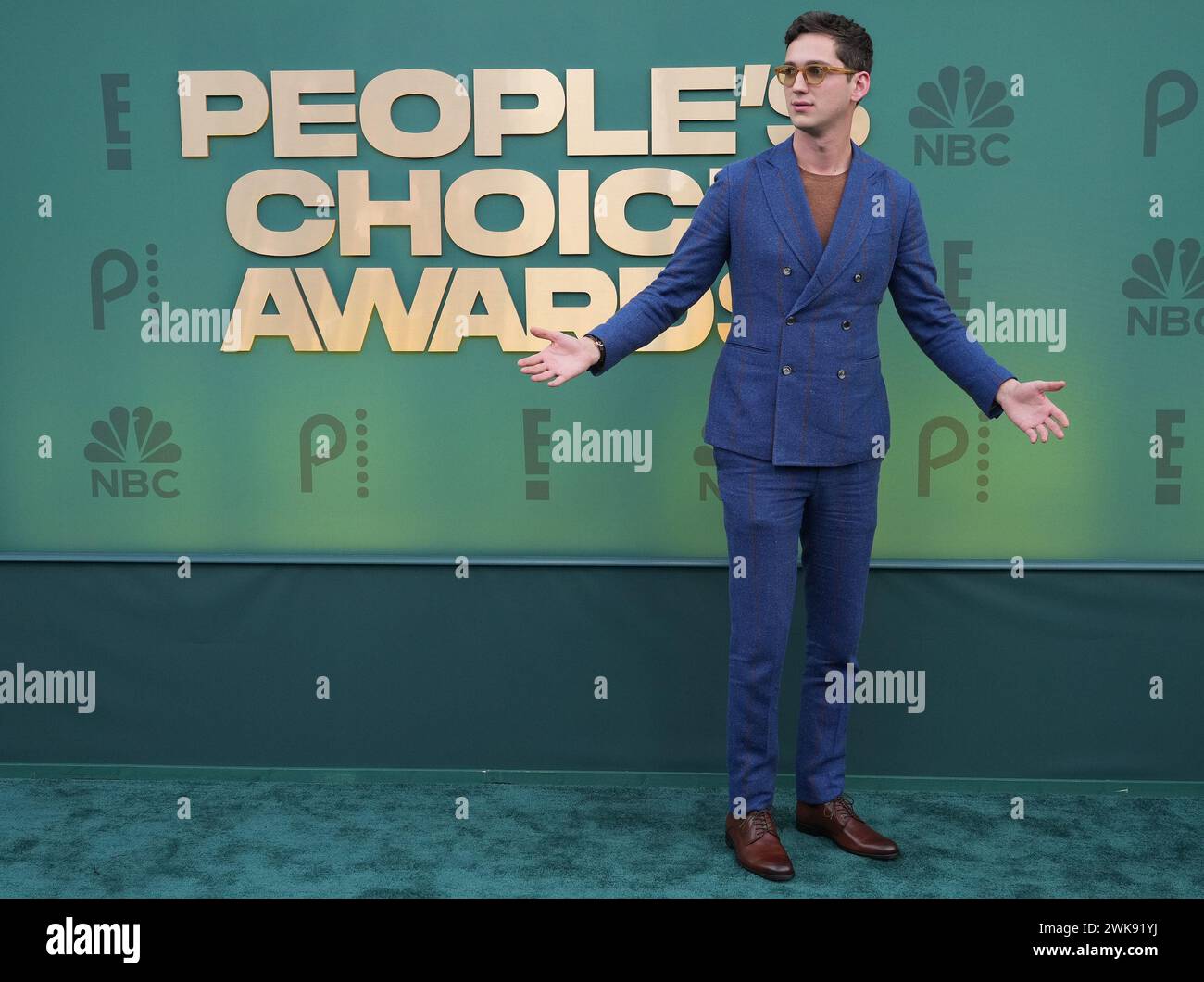 Los Angeles, USA. 18th Feb, 2024. Matt Friend walking on the red carpet ...