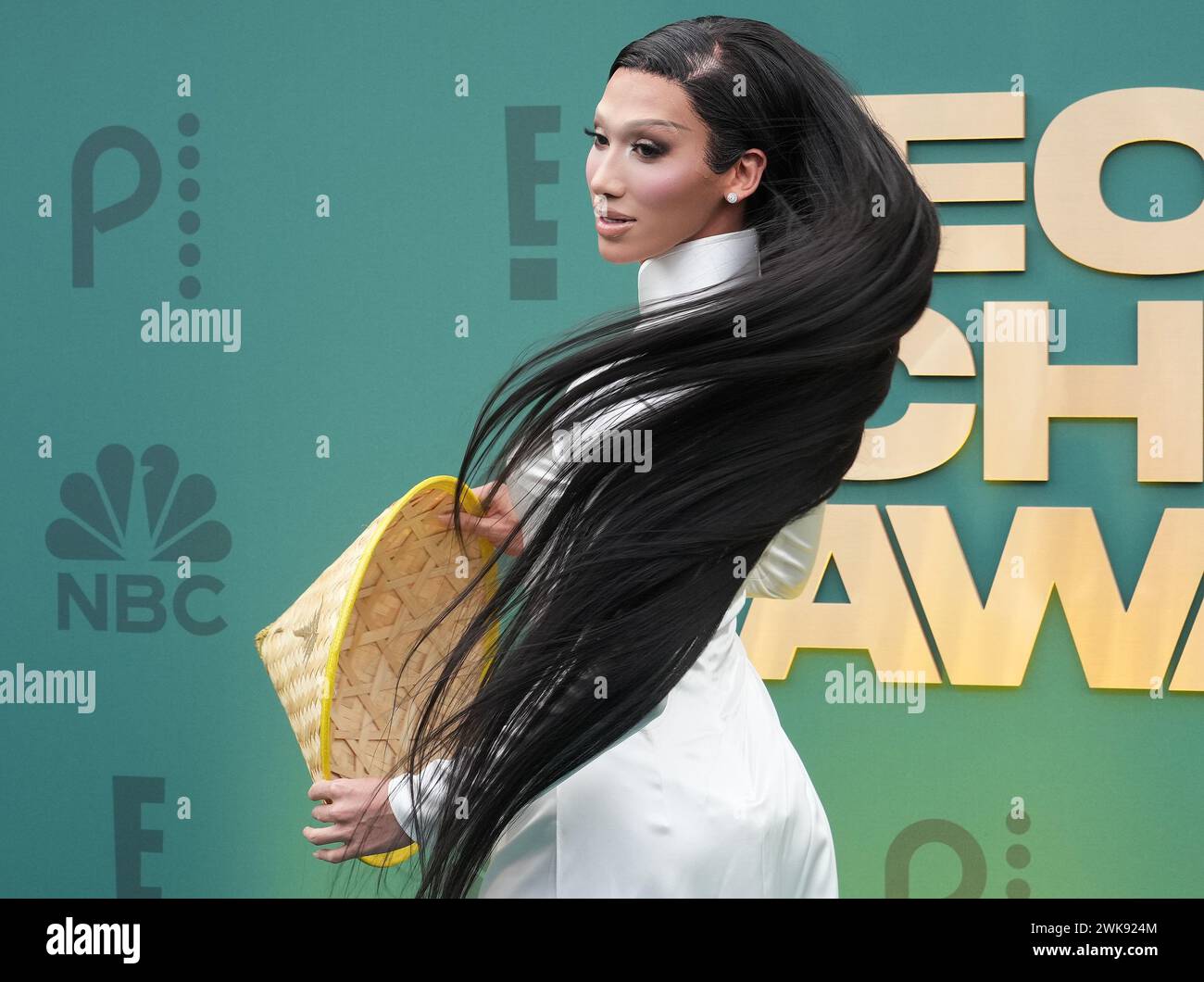 Los Angeles, USA. 18th Feb, 2024. Plastique Tiara walking on the red ...