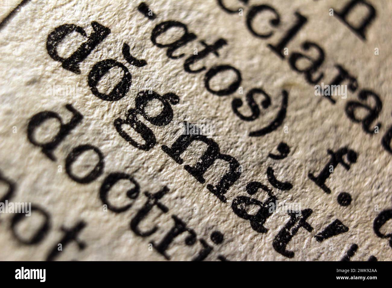 Dogma hi-res stock photography and images - Alamy