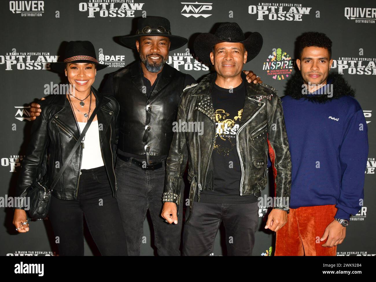 Los Angeles, Ca. 18th Feb, 2024. Gillian White, Michael Jai White ...