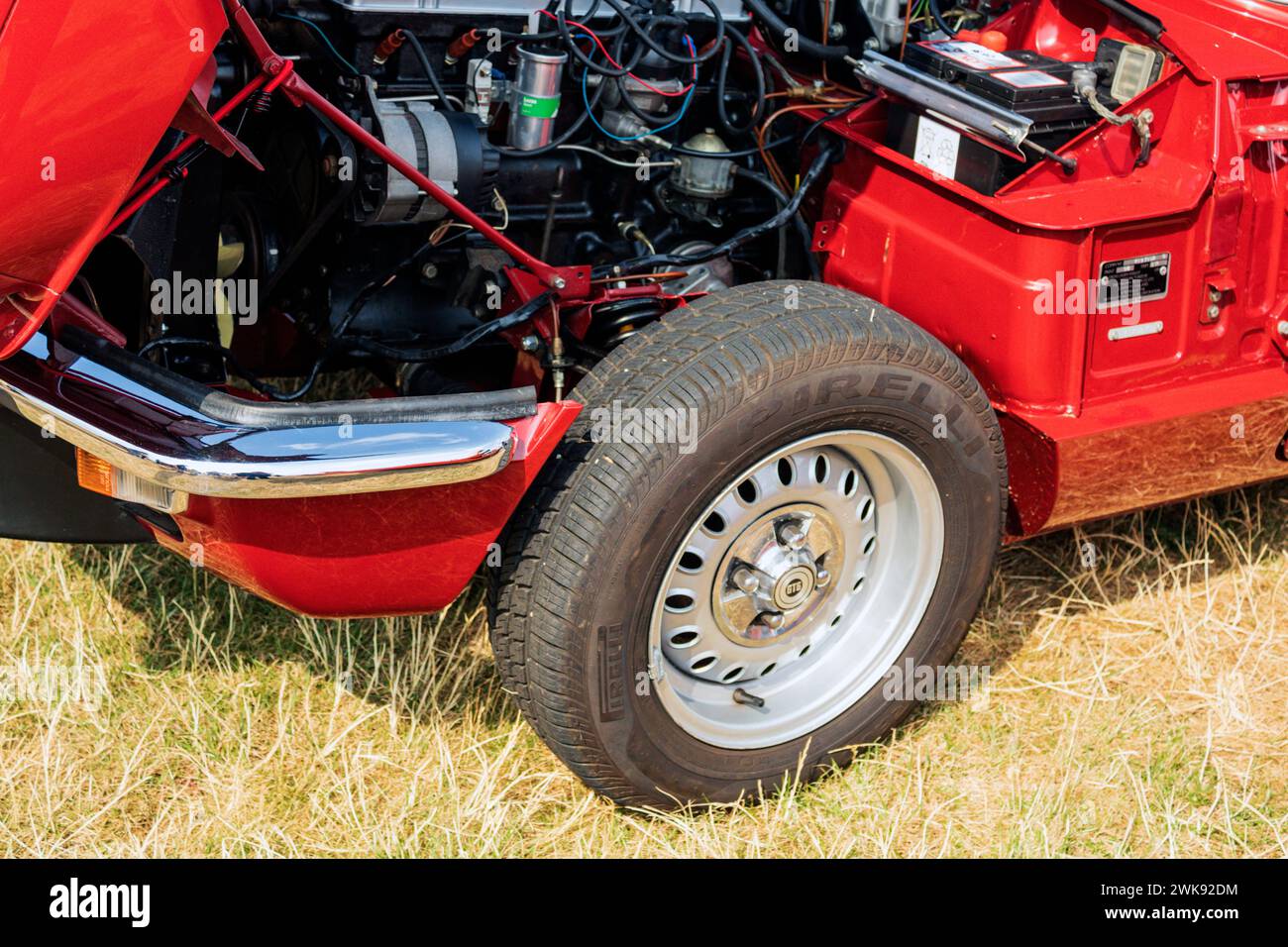Triumph GT6 Mark 3. Classic Cars on Lytham Green 2023 Stock Photo - Alamy