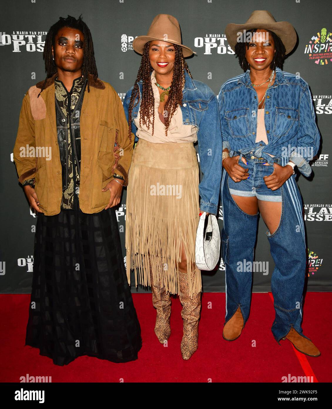 Los Angeles, Ca. 18th Feb, 2024. Haile Wiseman, Vanessa Estelle ...