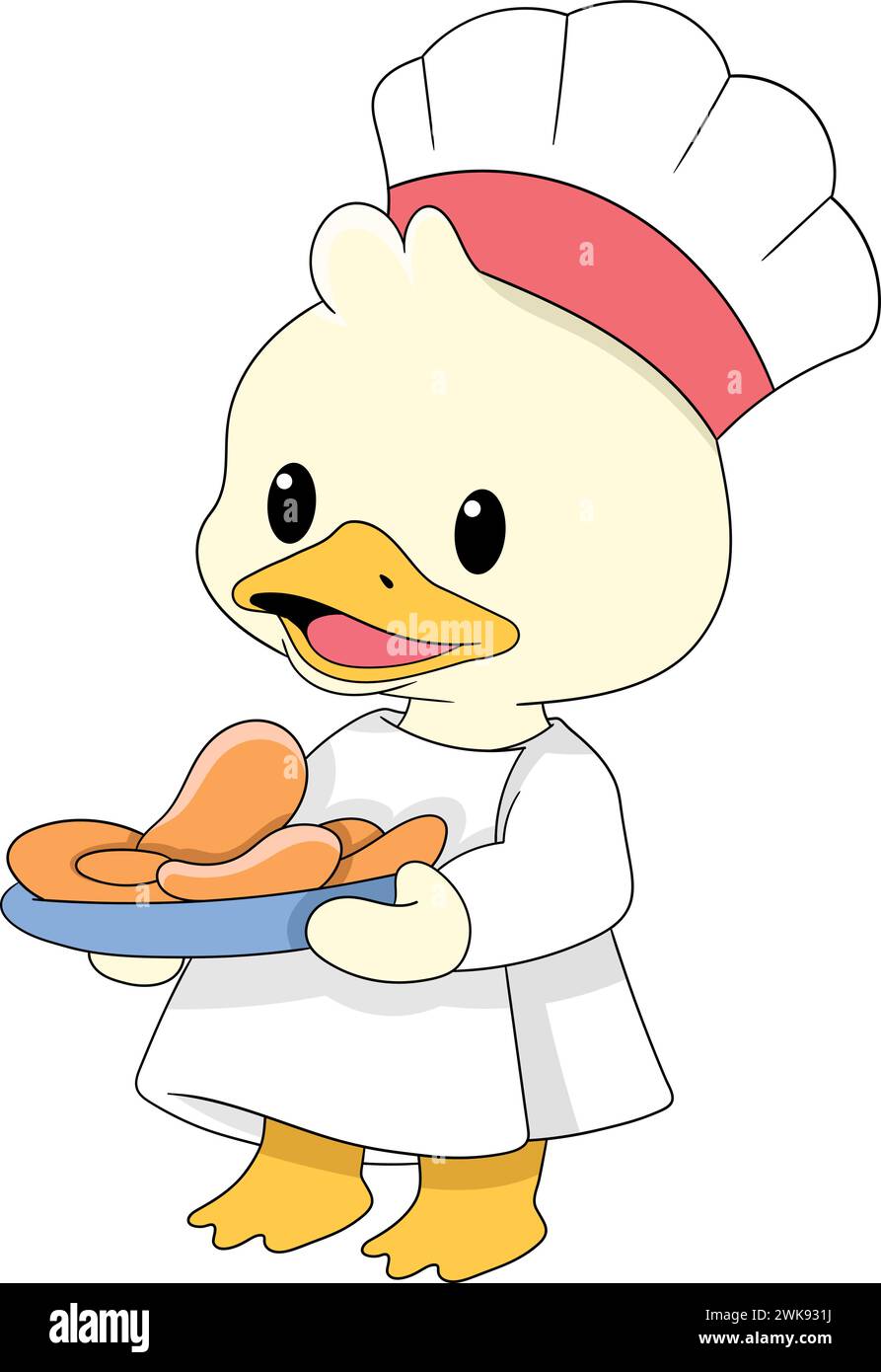 Chef cartoon hi-res stock photography and images - Alamy