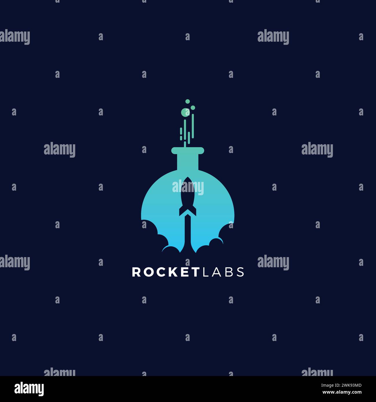 Rocket Labs Logo Unique Design Stock Vector Image & Art - Alamy