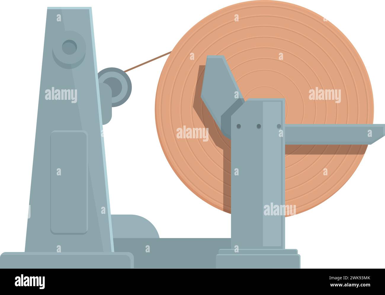 Pulp paper process Stock Vector Images - Alamy